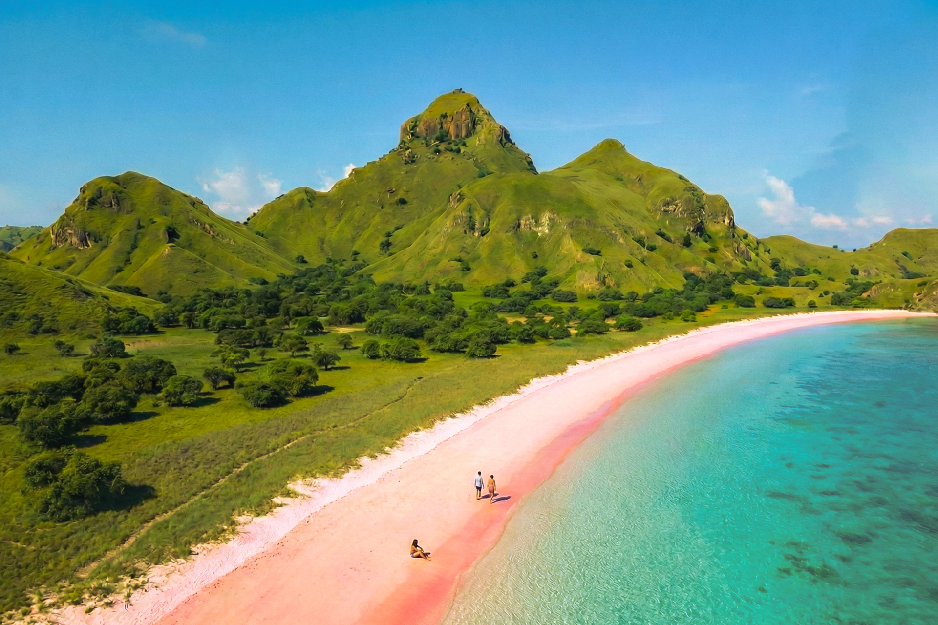 Golden Island Cruises | Pink Beach: The Amazing Pink Sand Beach in East ...